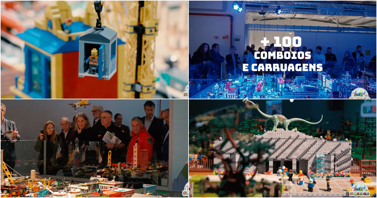 Lourinhã entra para o Guinness com o maior Lego do mundo - Jornal ...